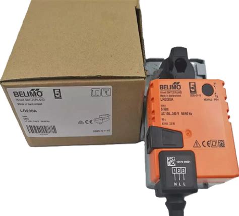 Belimo Lr230a Rotary Actuator For Ball Valve 5 Nm Ac 100240 V New