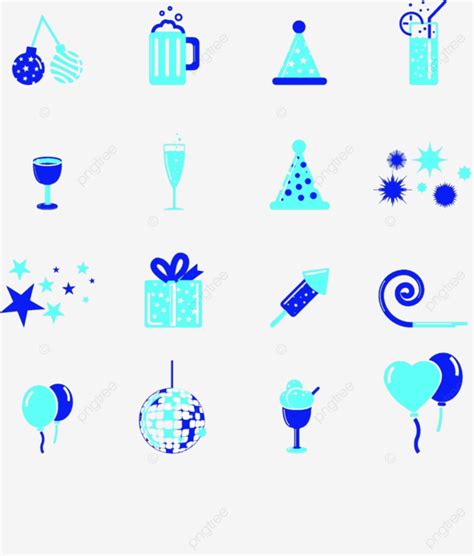 Party Symbol Vector Png Images Party Blue Design Black Symbol Ingram
