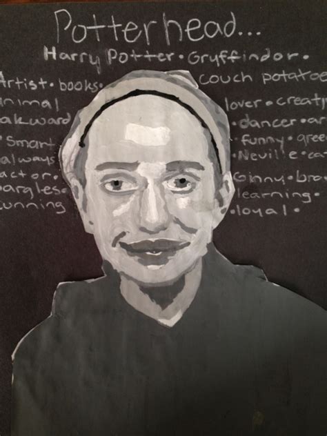 Values Self Portraits Ms Campbells Classes