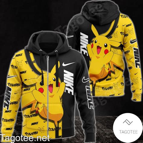 Nike With Pikachu Hoodie Tagotee