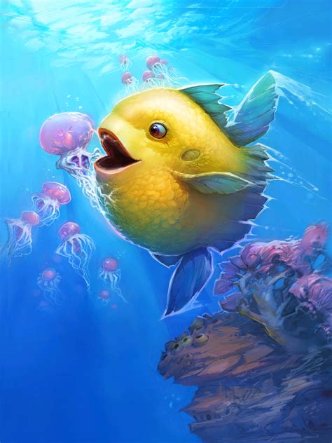 【炉石传说原画】探寻沉没之城（上） 哔哩哔哩