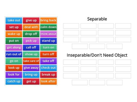 Separable Vs Inseparabledont Need Object Group Sort
