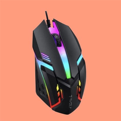 Mouse P Jogo Gamer M20 Yelandar 3000 Dpi Rgb Led Shopee Brasil