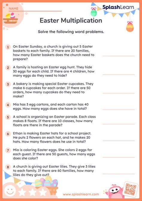 3rd Grade Math Multiplication Word Problems