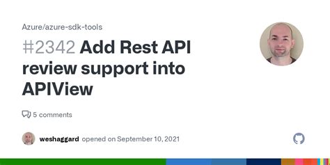 Add Rest Api Review Support Into Apiview · Issue 2342 · Azureazure Sdk Tools · Github