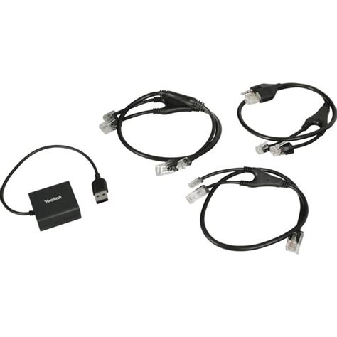 Yealink Wireless Headset Adapter Ehs40 Schwarz