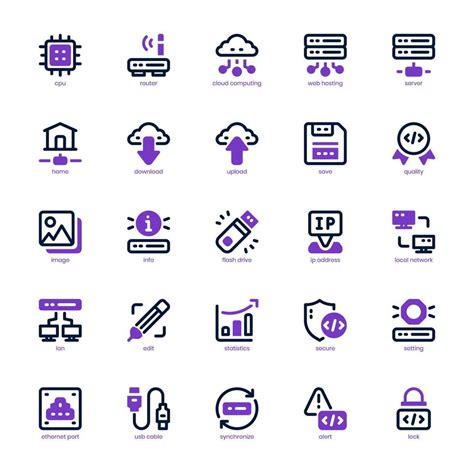 Sitio Web Hospedaje Icono Paquete Para Tu Sitio Web Diseño Logo