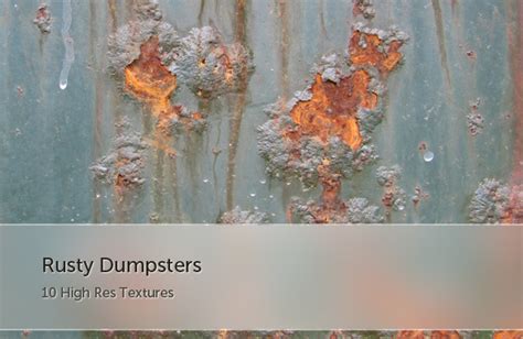 Rusty Dumpster Textures Vandelay Design