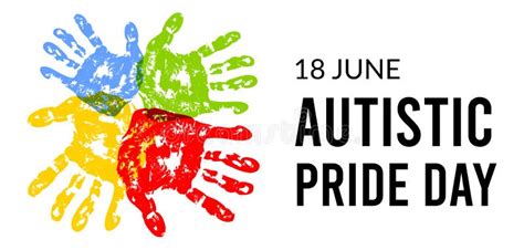 Autistic Pride Day Vector Stock Vector Illustration Of Background