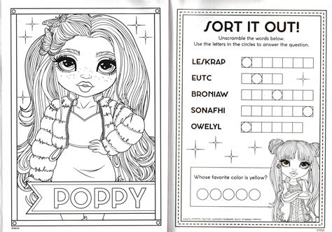 Rainbow High Coloring Pages Printable Printable Word Searches My Xxx
