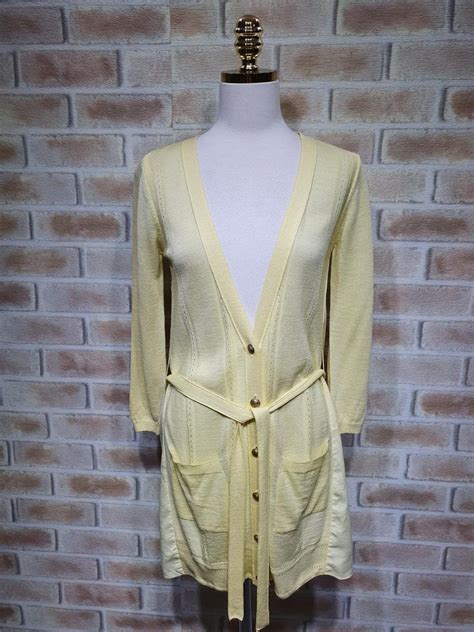 에고이스트 정품 쉬폰 등판 배색 롱 여름 가디건 55 세컨웨어