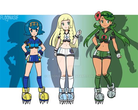 Lillie Mallow Y Lana By Floonasif On Deviantart