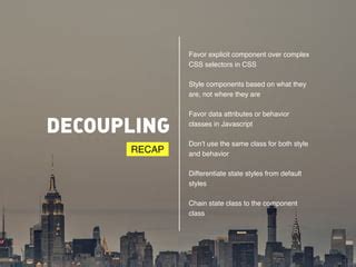 Decoupling Your HTML CSS JavaScript PDF