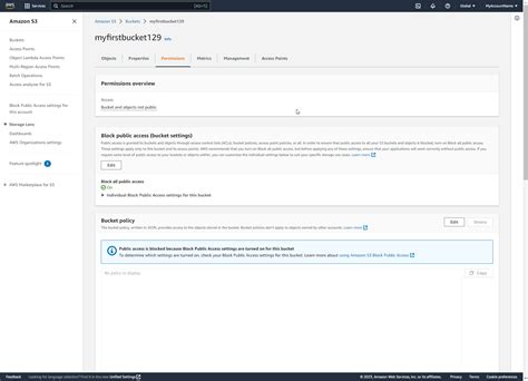 Configure S3 Permissions And Access Controls Server Academy
