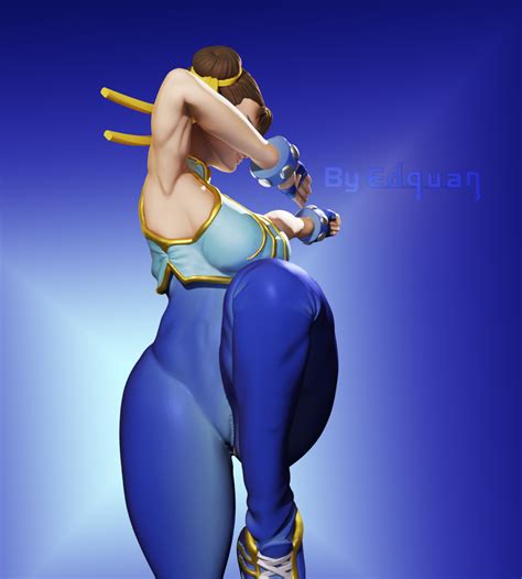 Stl File Sexy Chun Li Pack 🫦・3d Print Design To Download・cults