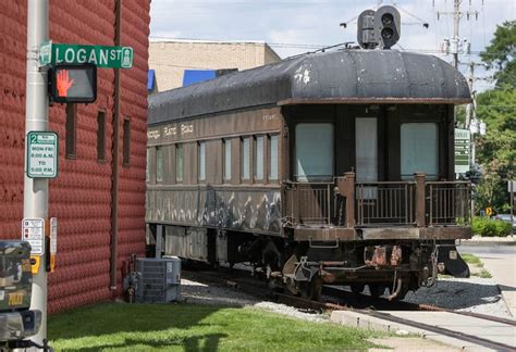 Photos Of The Mysterious Train Car That Appeared In Downtown Noblesville