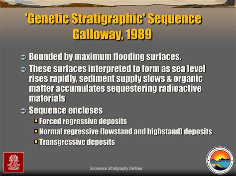 Ppt Sequence Stratigraphy Template For “ Conceptual Models ” Used To
