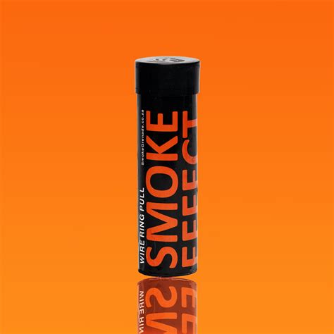 Orange Ring Pull Smoke Effect Paintball Heaven