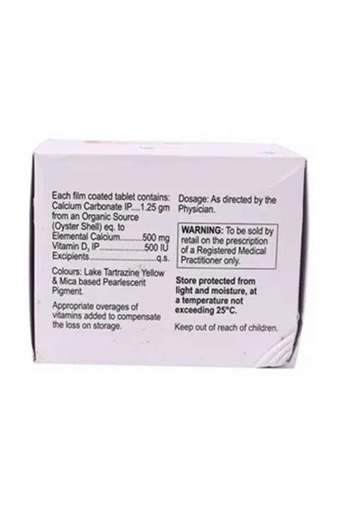 Gemcal Calcium Vitamin D3 Tablet At ₹ 200stripe Calcium And Vitamin D3