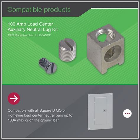 Square D Ground Bar Lug Kit Big Codes