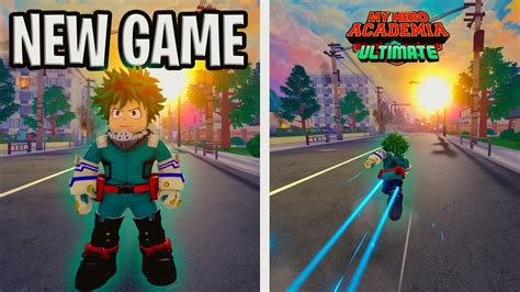 This New My Hero Academia Roblox Game Is Insane Youtube