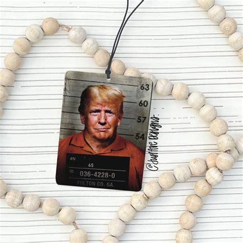 Trump Air Freshner Car Etsy