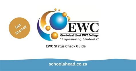 Ewc Status Check Guide Schoolahead