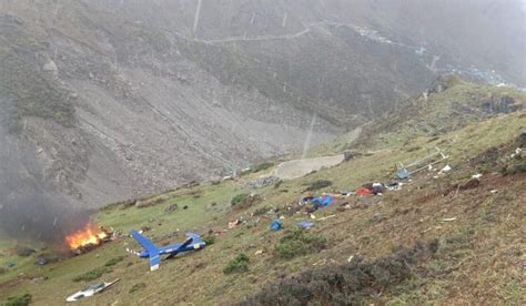 Helicopter Carrying Pilgrims Crashes In India Six Persons Killed