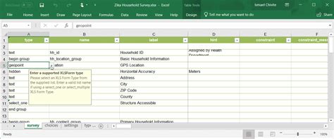Survey123 Tricks Of The Trade Microsoft Excel Esri Community