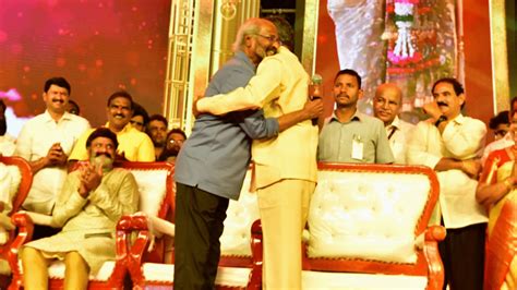 At NTR Centenary Celebrations Rajinikanth All Praise For Naidu His Vision 2047 Plan For Andhra