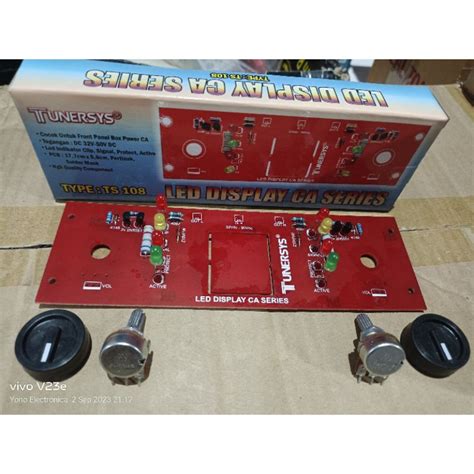 Jual Led Display Ca Paket Led Panel Depan Box Power Ca Series Shopee