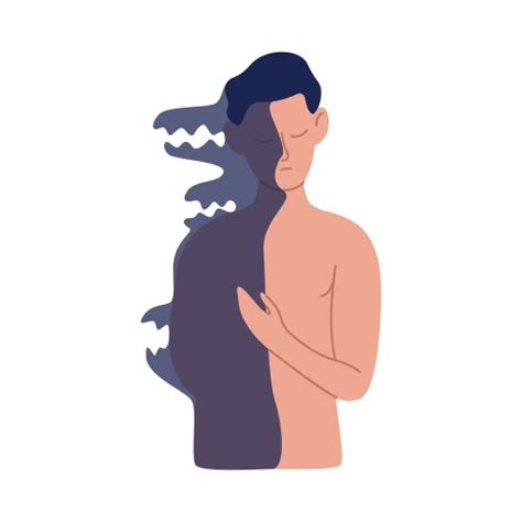 Naked Man Cartoon Vector Images Over