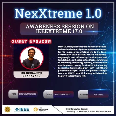 ieee computer society of university of kelaniya on linkedin ieee uok