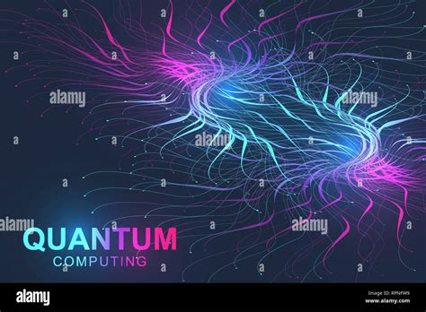 Quantum Computer Technology Concept Deep Learning Artificial Intelligence Big Data Algorithms