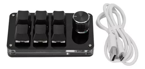 Mini Teclado Mecánico Negro Para Juegos Con Una Sola Mano Meses Sin Interés