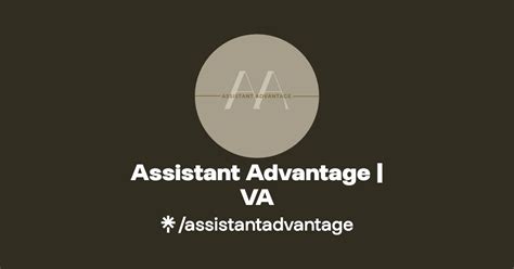Assistant Advantage Va Linktree