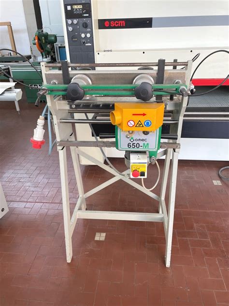 Used Coding Machine For OMEC Dovetail Joints Mod 650M Verga