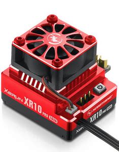Hwi30112602 1 XeRun XR10 Pro 160 Brushless ESC Red R C Madness
