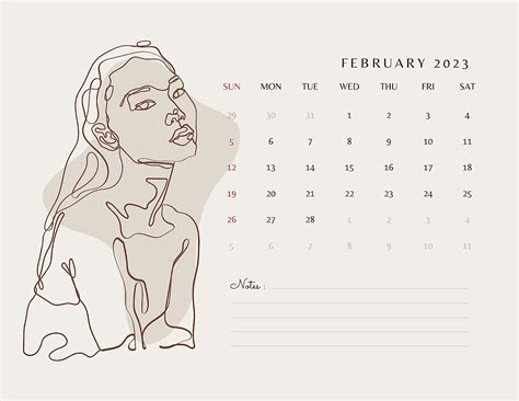 Calendario De Pared Elegante 2023 Calendario De Escritorio Color O