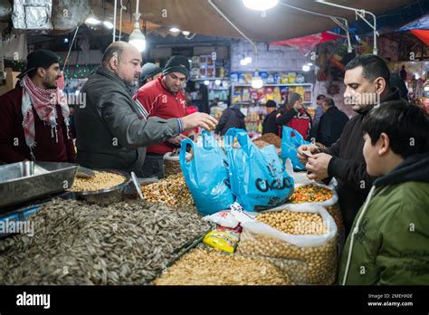 Street Market In Amman Jordan Asia Stock Photo Alamy
