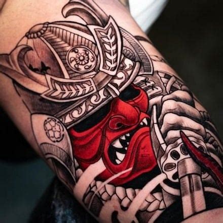9 Japanese Mask Tattoo Ideas And Their Meanings Tattooadore