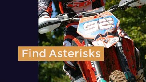 Finding Asterisks Excel Tips Mrexcel Publishing