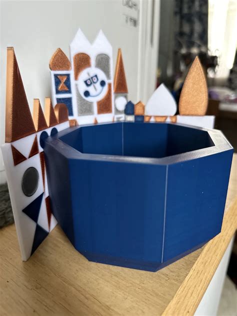 Small World Facade 4mm Decorative Free 3d Print Model Makerworld