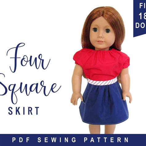 Square Doll Sew Pattern Etsy