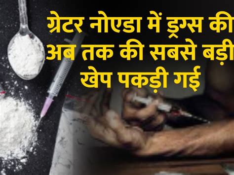 Greater Noida Police Busted Drugs Cartel And Arrested 9 Foreign