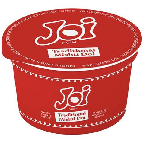 Buy Joi Farm Traditional Mishti Doi Sweet Thick And Creamy No Added