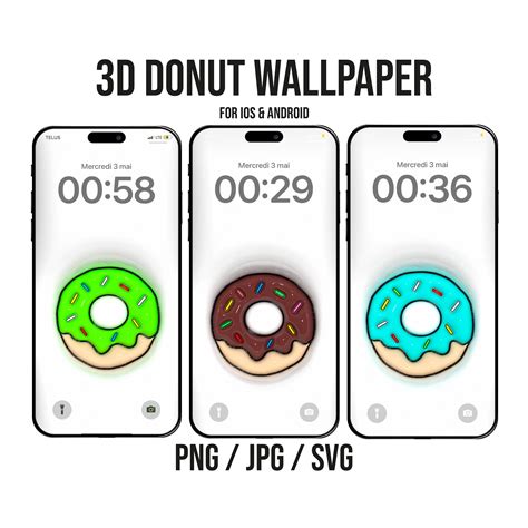 Android Donut Logo Png