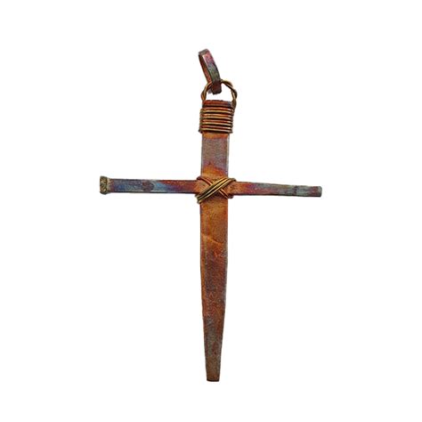 Copper Cross Pendant Necklace Shafollo