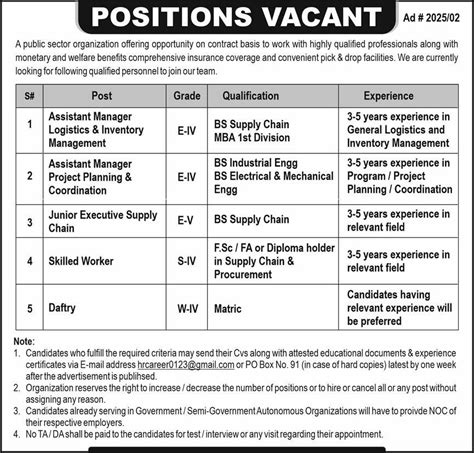 Assistant Manager Logistics And Inventory Management Jobs 2025 2026 Job