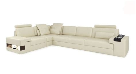 Jvmoebel Ecksofa Ledersofa Sofa Modernes Polster Leder Design Ecksofa